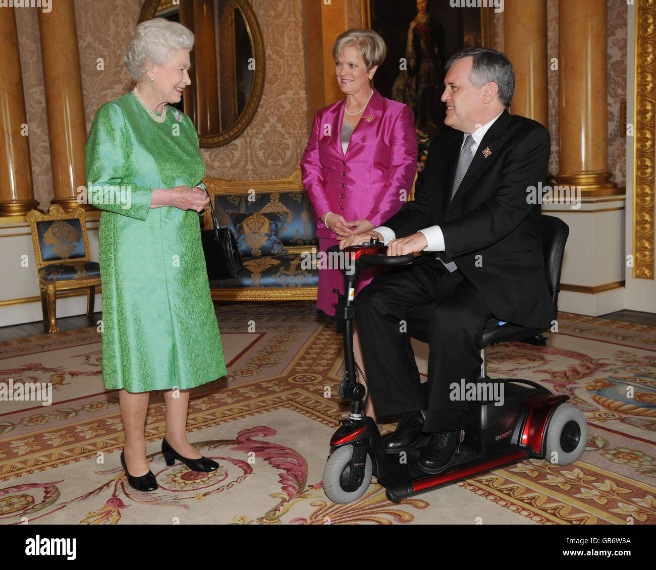 Queen Elizabeth II receives representatives Stock Photo - Alamy