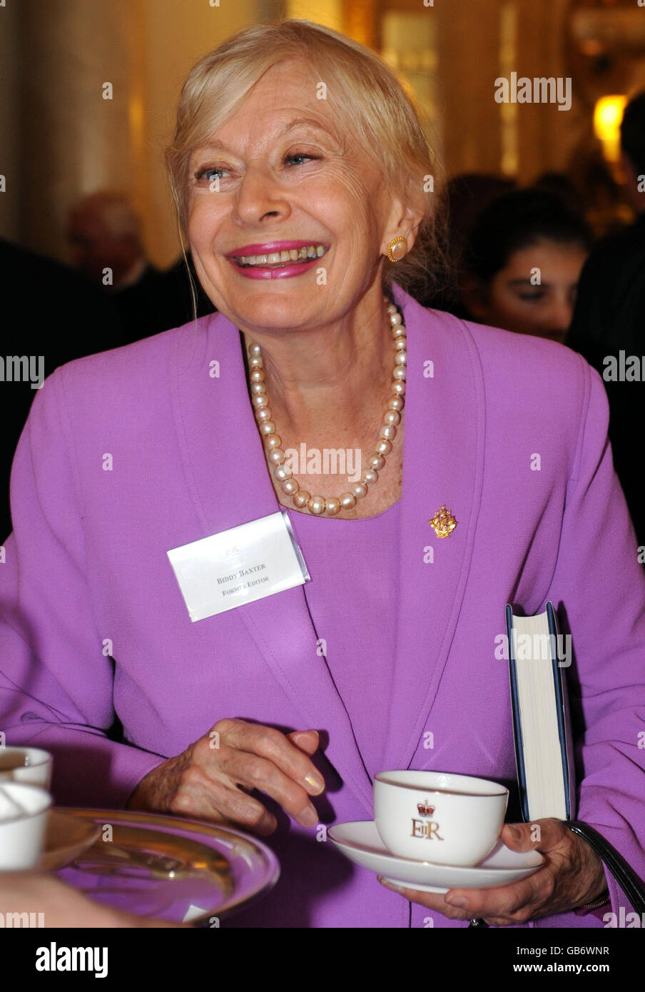 Biddy Baxter, former editor of Blue Peter, attends a reception for the ...