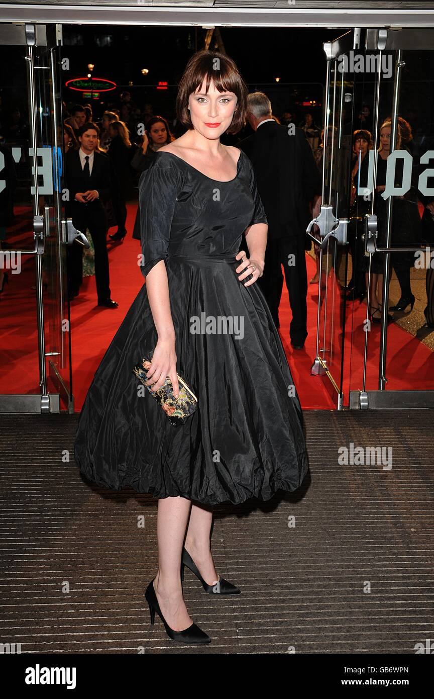 Keeley Hawes arrives for the premiere of 'Frost Nixon' at the Times BFI ...