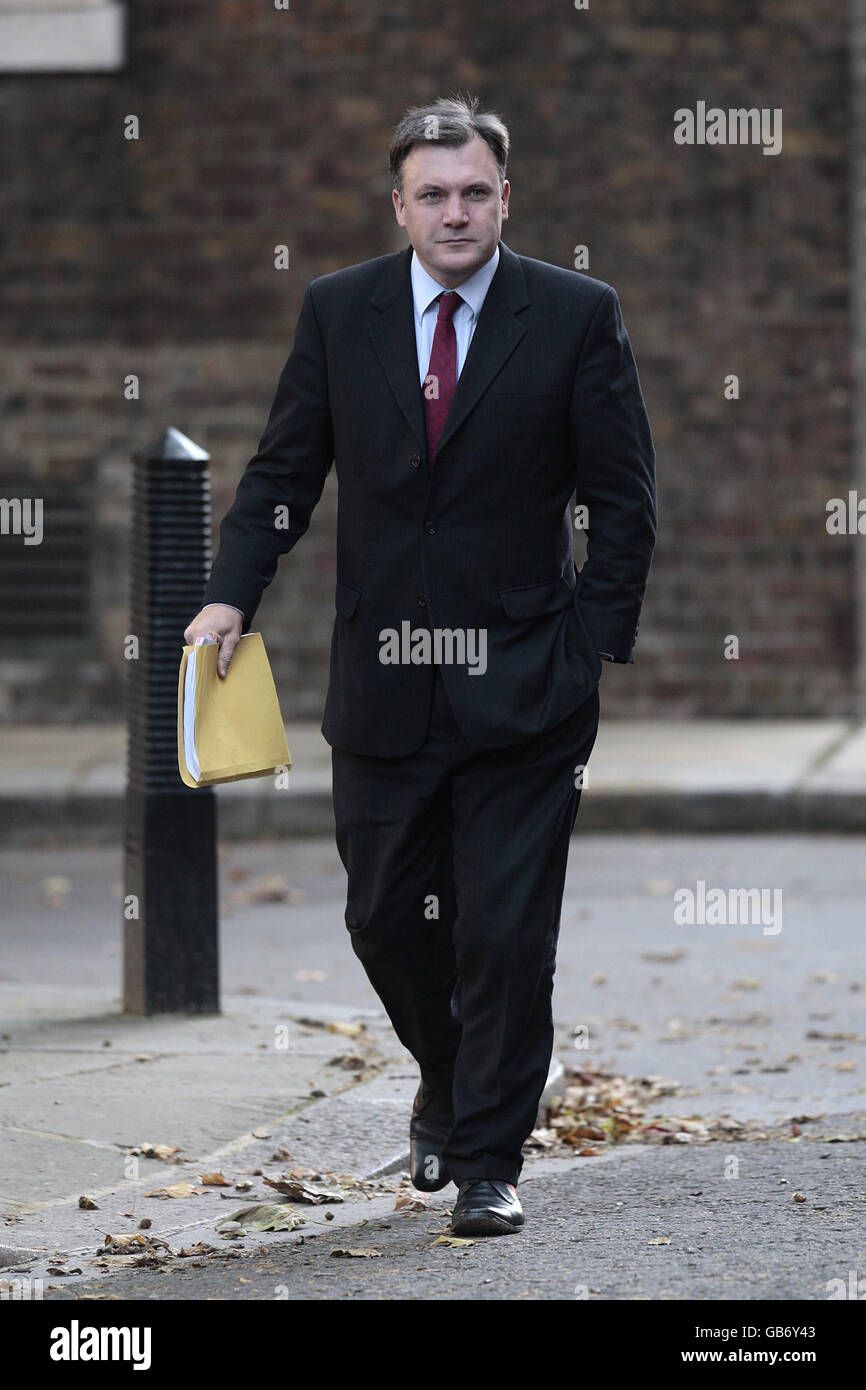 Children, Schools and Families Secretary Ed Balls arrives for a ...