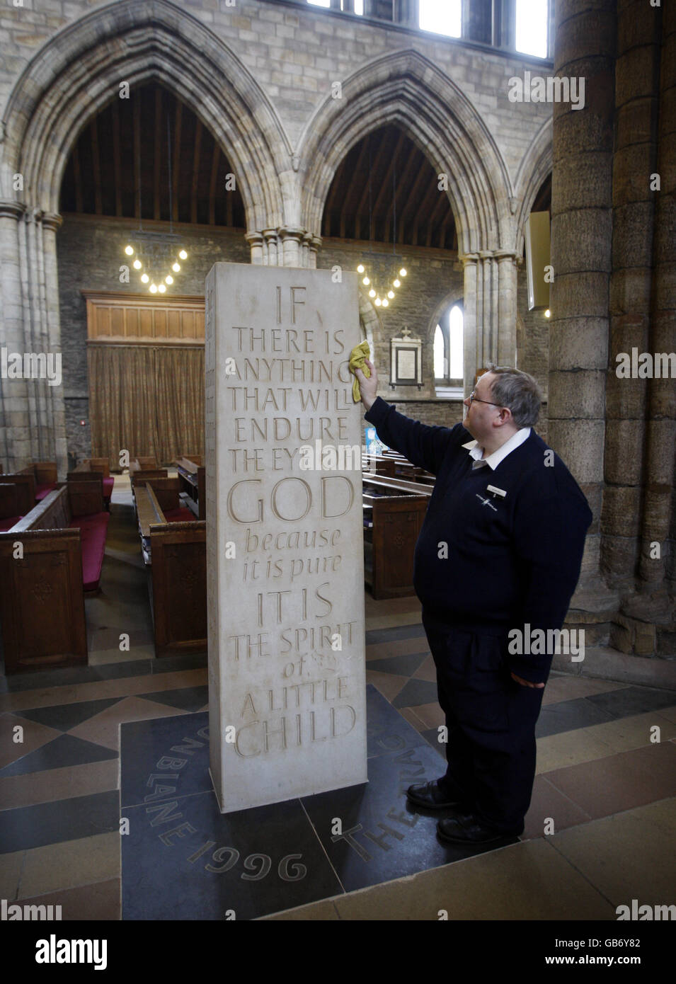 Dunblane memorial hi-res stock photography and images - Alamy