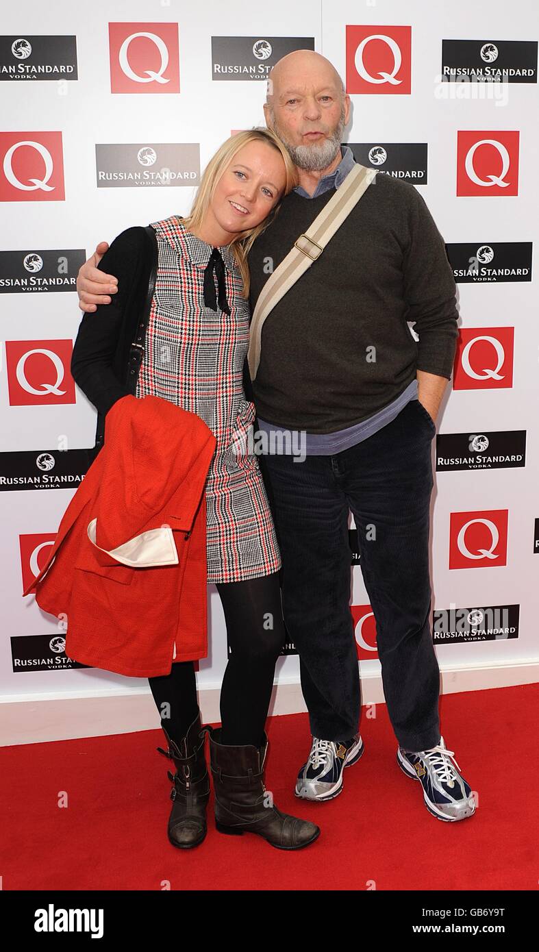Michael Eavis and his daughter Emily arrive for the 2008 Q Awards at ...