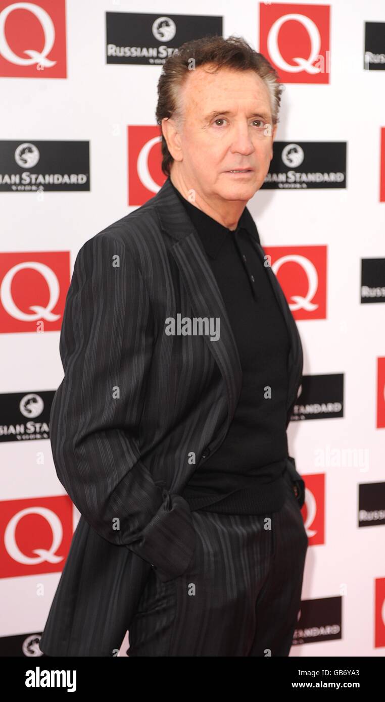 Tony Christie arrives for the 2008 Q Awards at the Grosvenor House ...