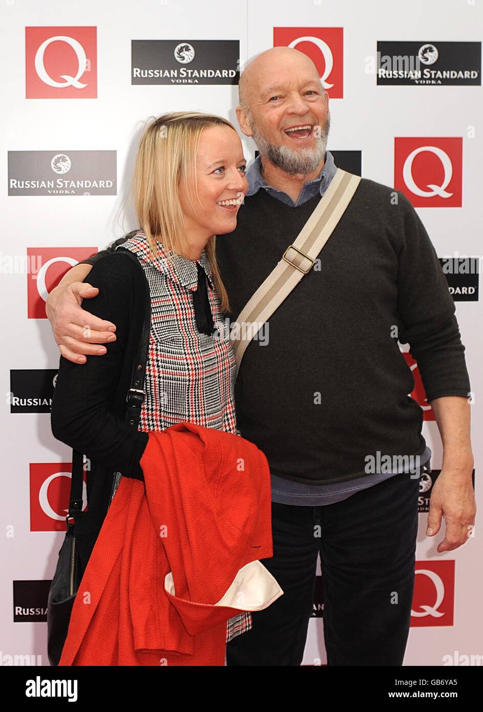Michael Eavis and his daughter Emily arrive for the 2008 Q Awards at ...