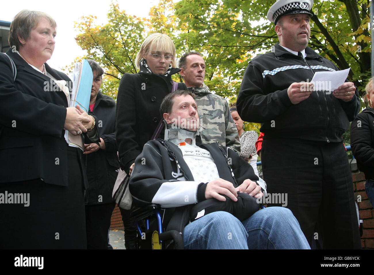 Luke McCormick court case Stock Photo - Alamy