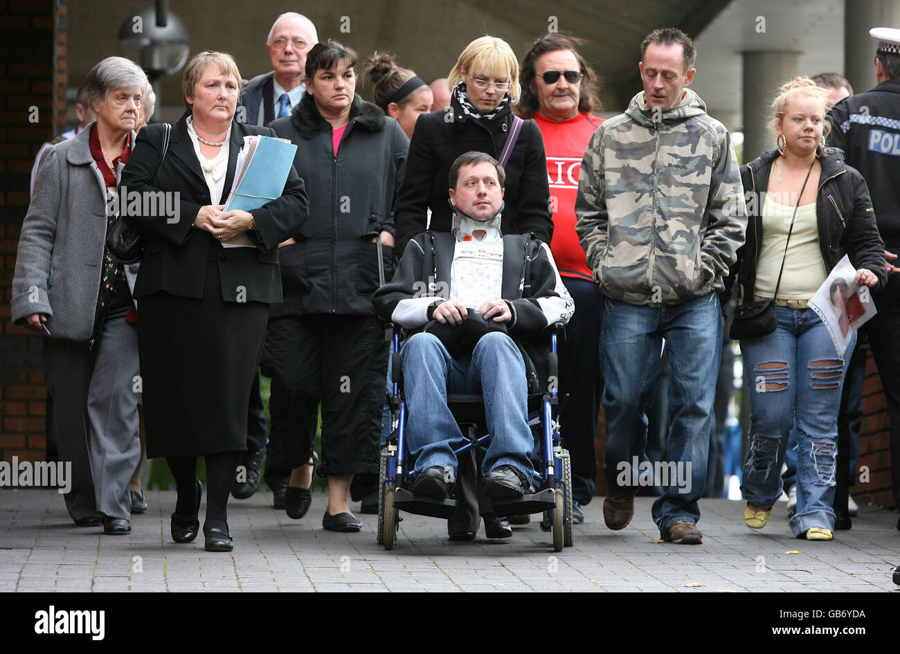 Luke McCormick court case Stock Photo - Alamy