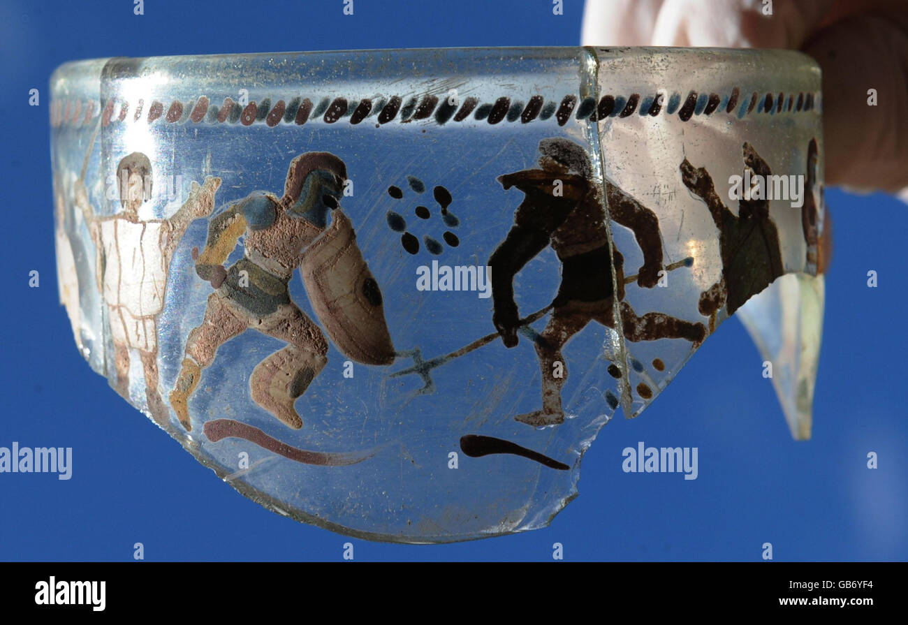 Roman glass hi-res stock photography and images - Alamy