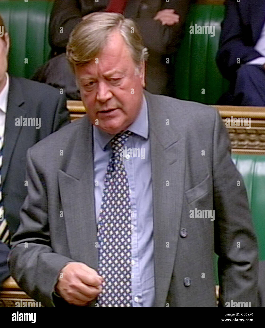 Former Conservative Chancellor Kenneth Clarke at the House of Commons ...