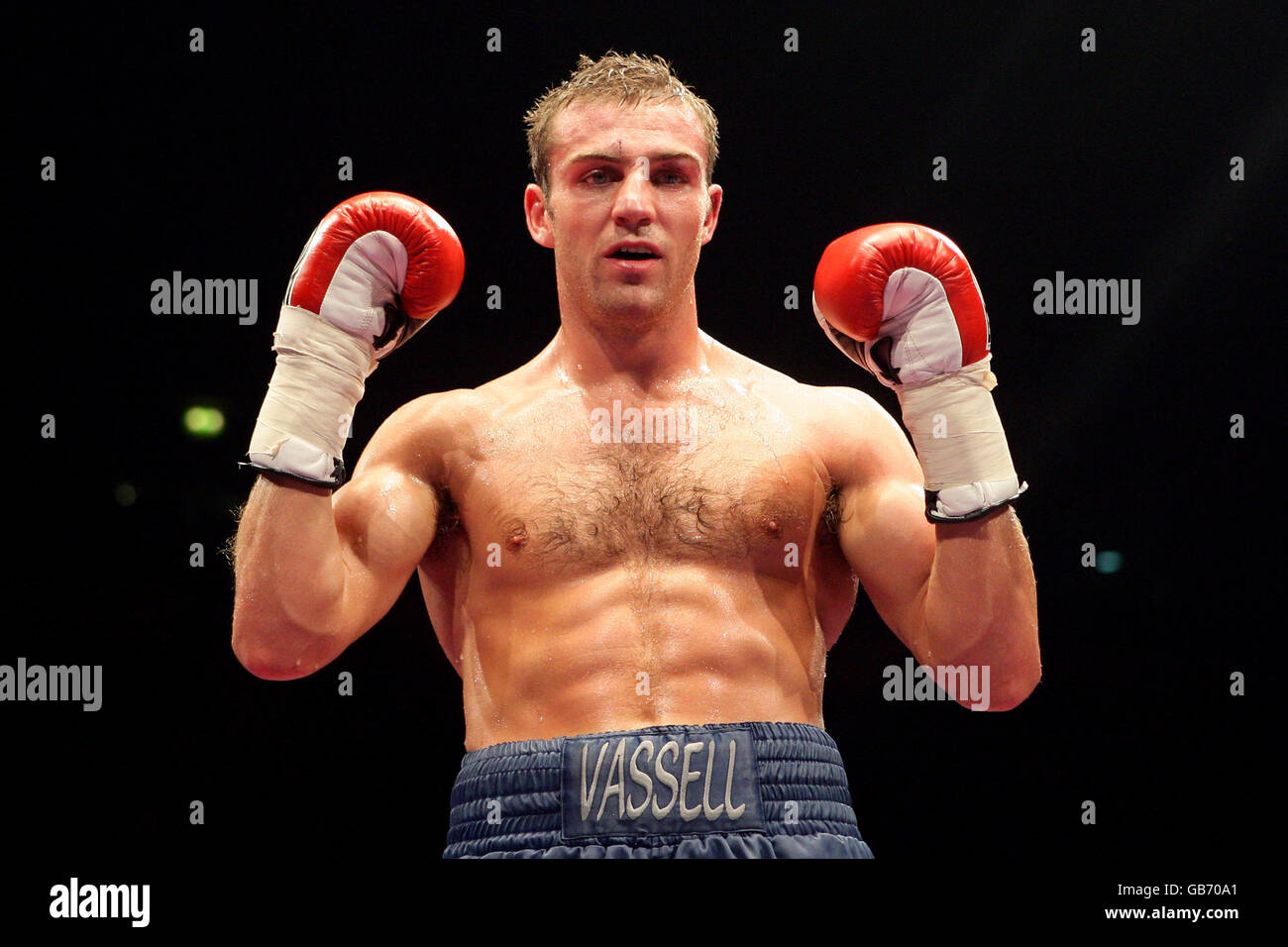 Boxing - Manchester Evening News Arena Stock Photo - Alamy