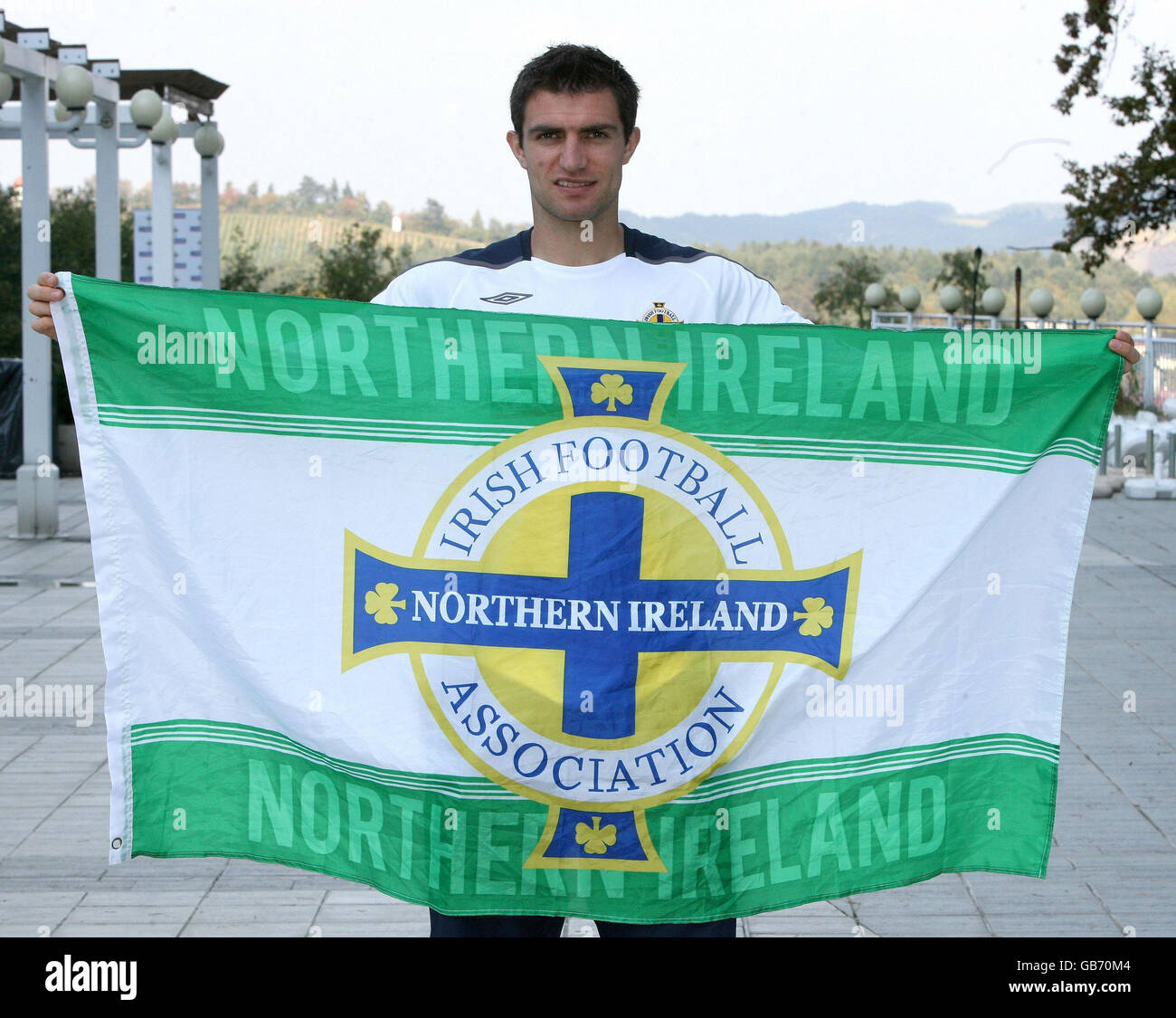 Soccer - Northern Ireland Press Conference - Ljudski Vrt Stadium Stock ...