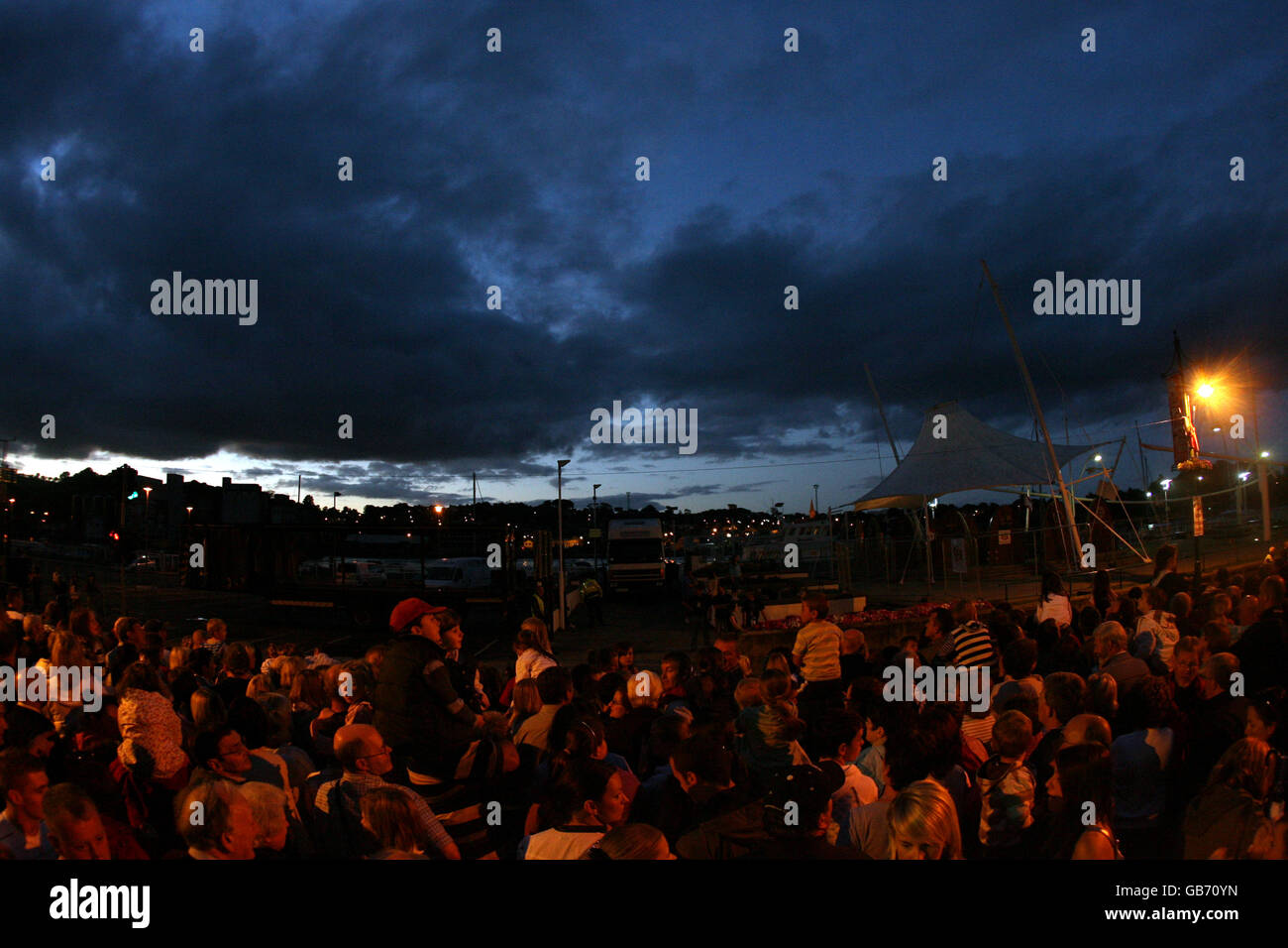 The grand finale of the spraoi festival hi-res stock photography and ...