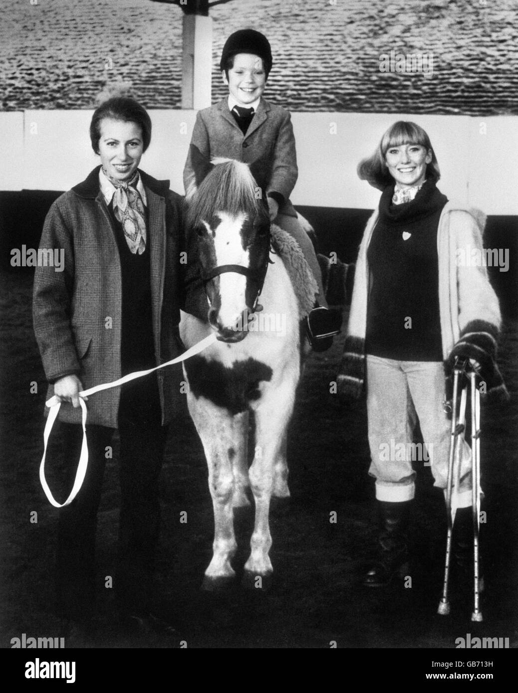 Princess anne 1970s hi-res stock photography and images - Alamy
