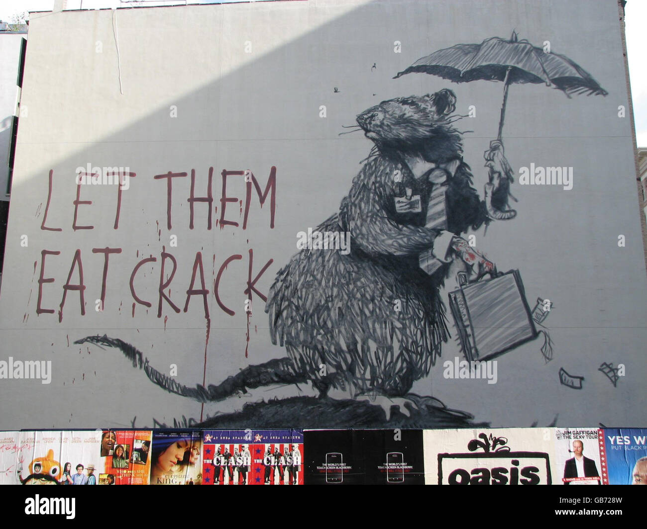 New Banksy work in New York Stock Photo - Alamy