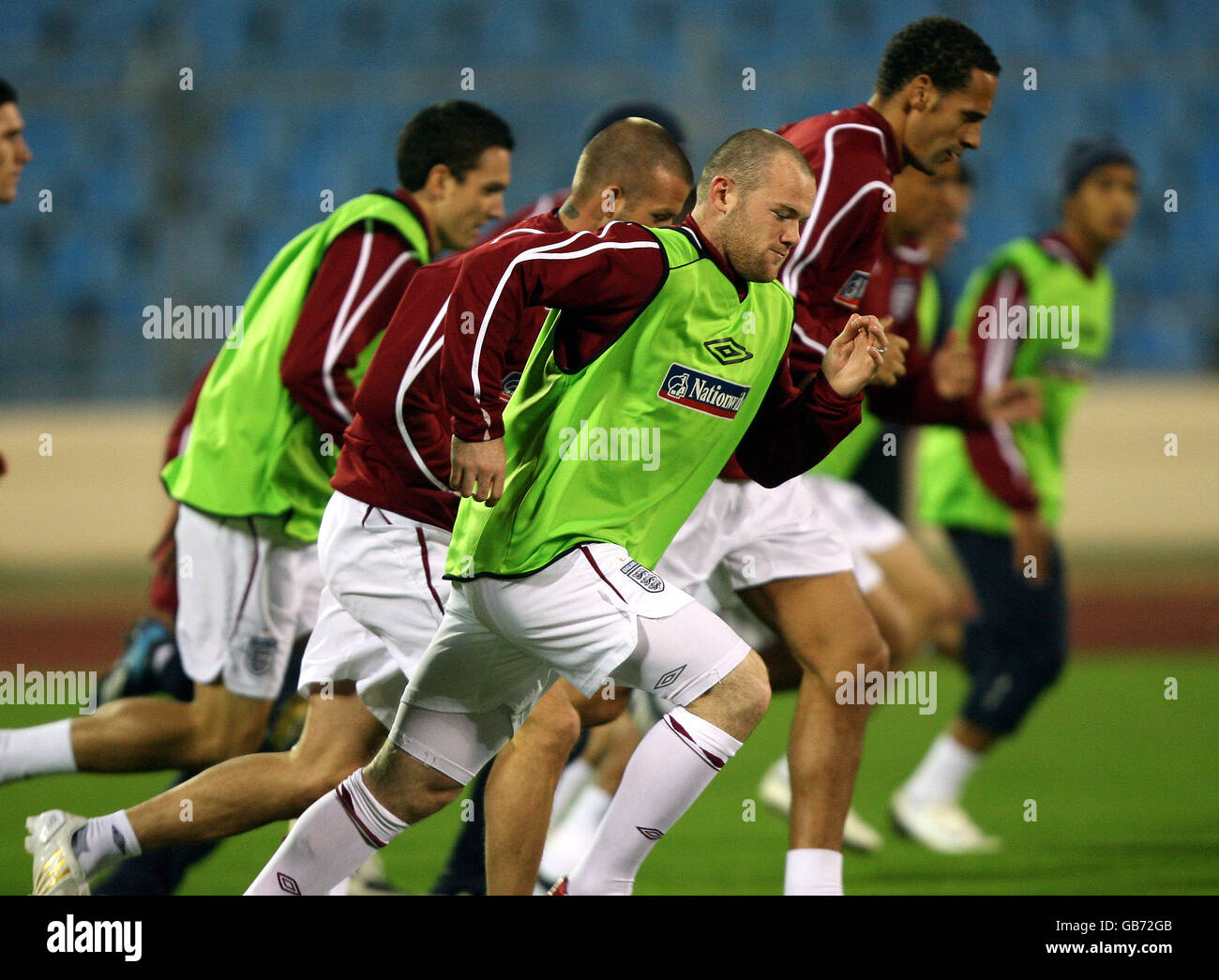 Englands wayne during training session at fifa world cup stadium hi-res ...