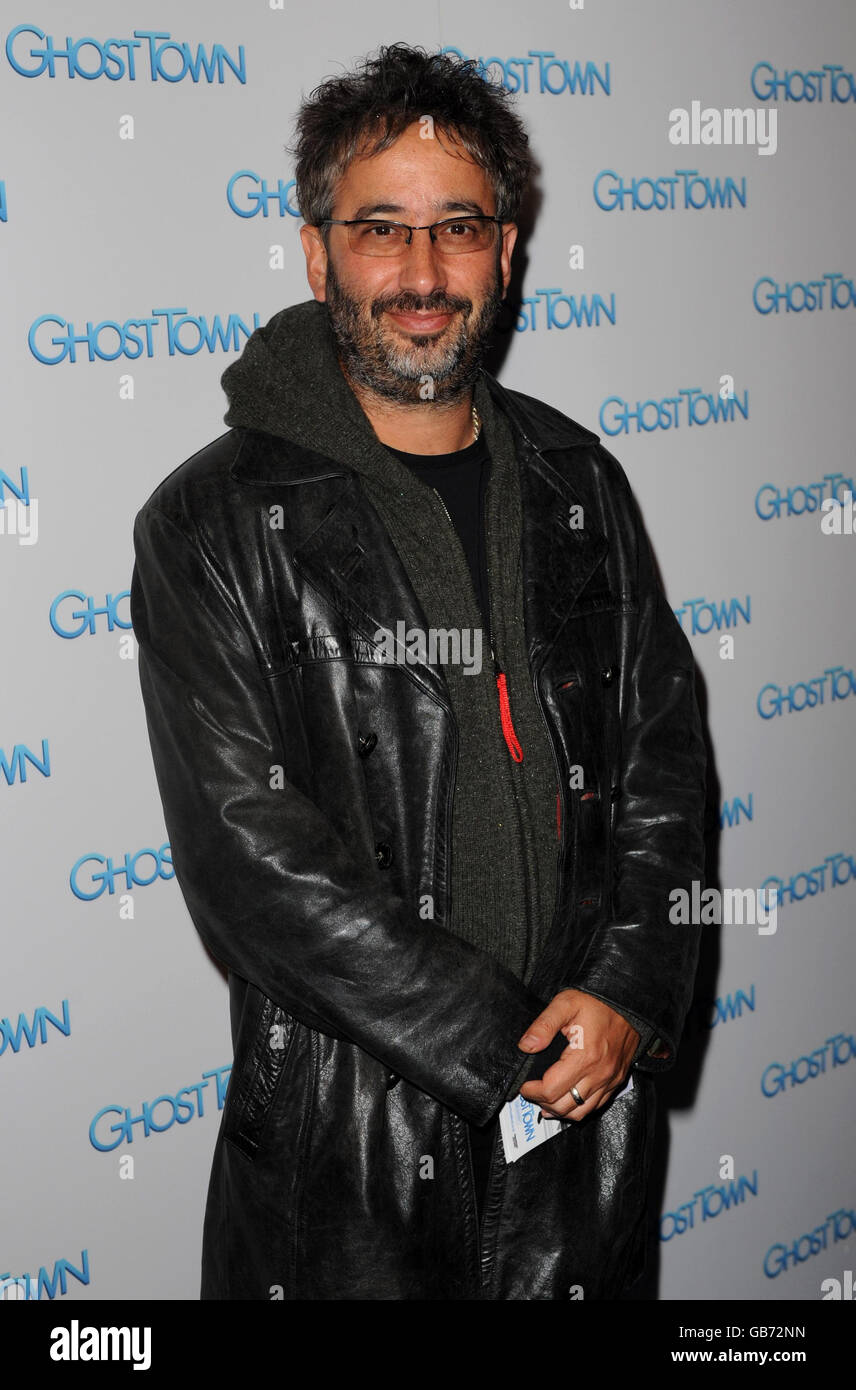 David Baddiel attends a VIP Screening of 'Ghost Town' at the Apollo ...
