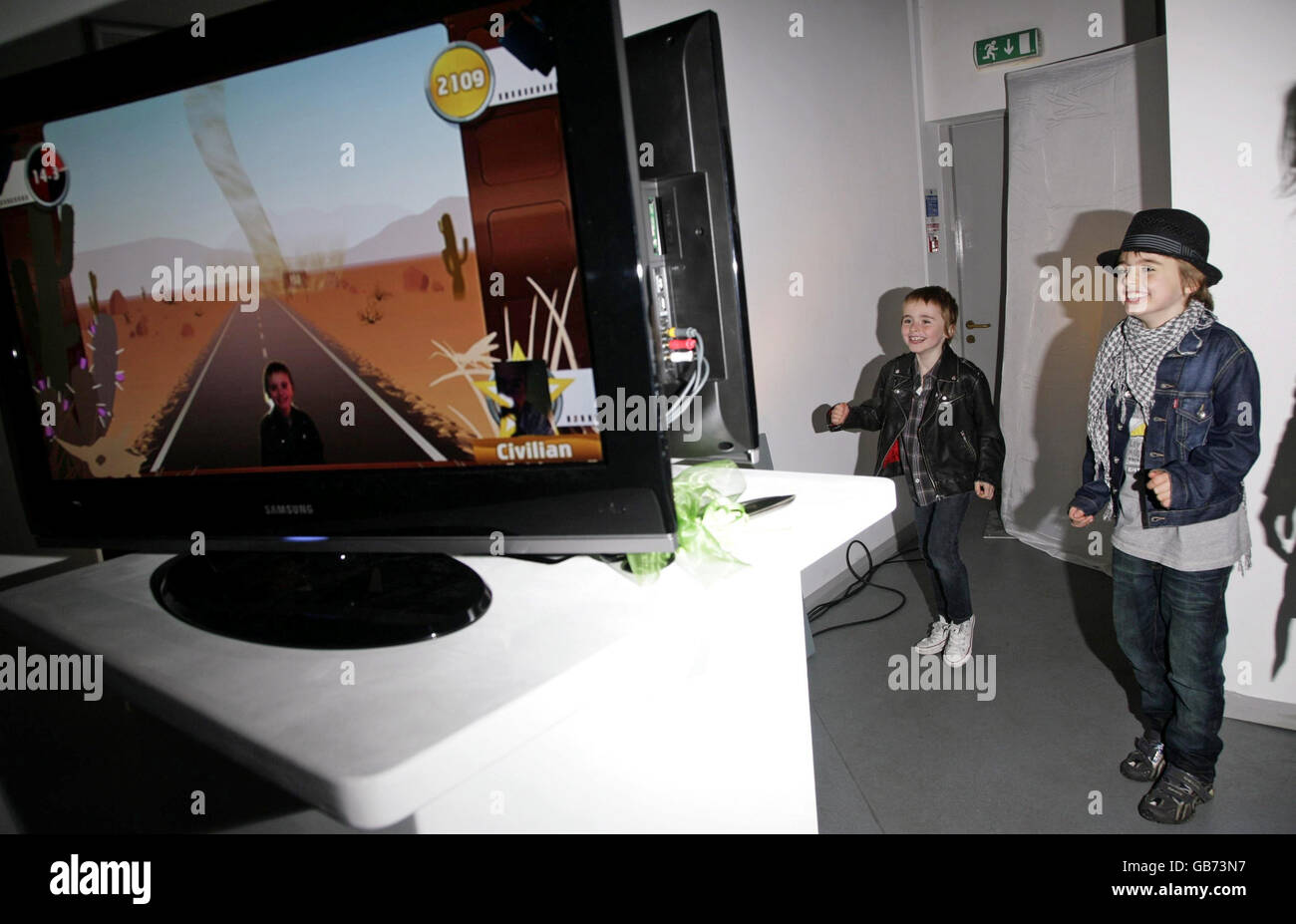 Nicole Appleton opens XBox Gaming Zone - Legoland Windsor Stock Photo ...