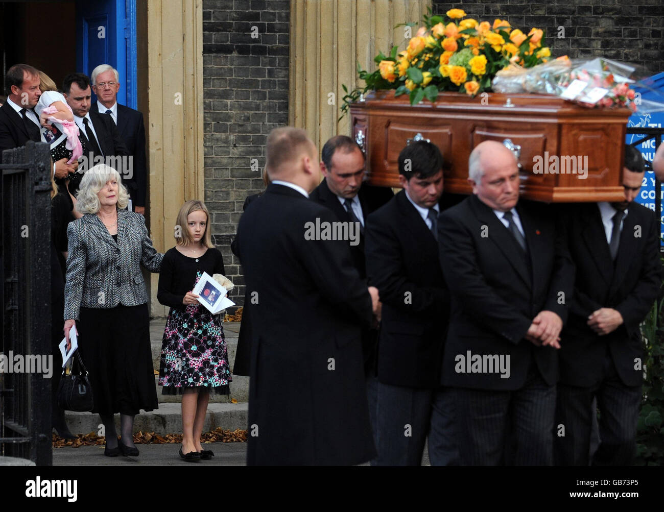 Bob Friend funeral Stock Photo - Alamy