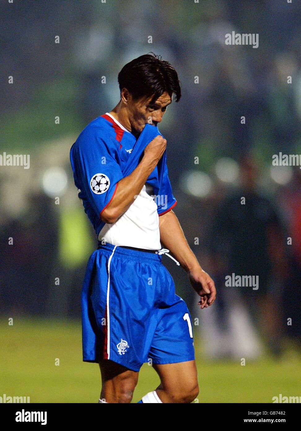 Panathinaikos v rangers michael mols hi-res stock photography and ...