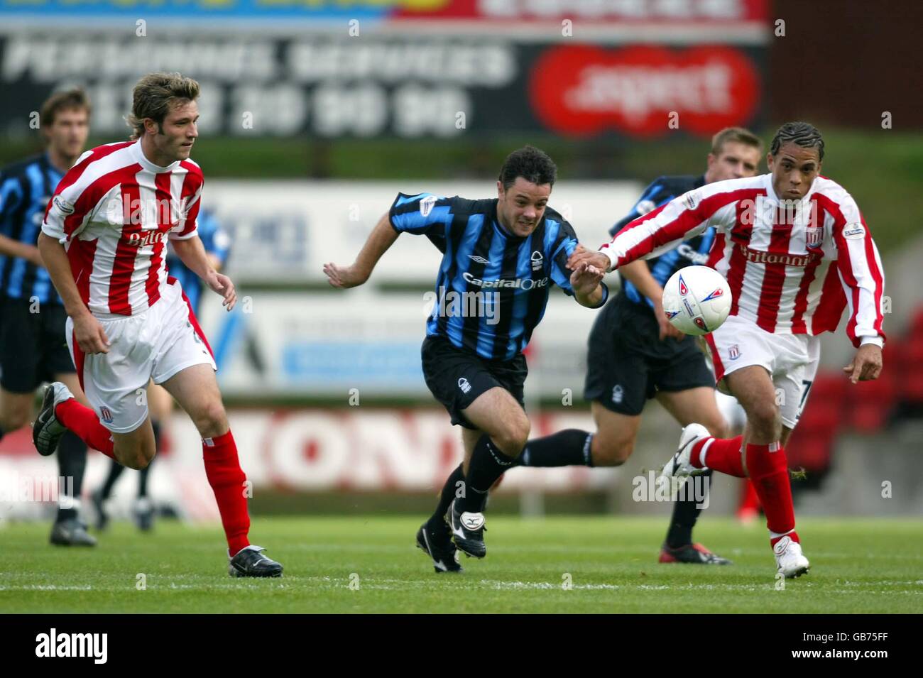 Stoke citys darel russell l hi-res stock photography and images - Alamy