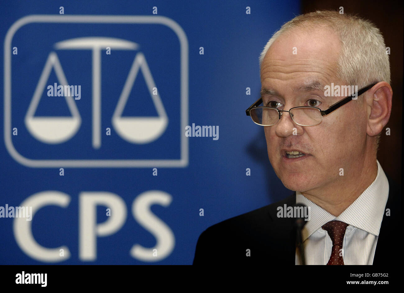 Sir Ken Macdonald QC, director of public prosecutions, gives the ...
