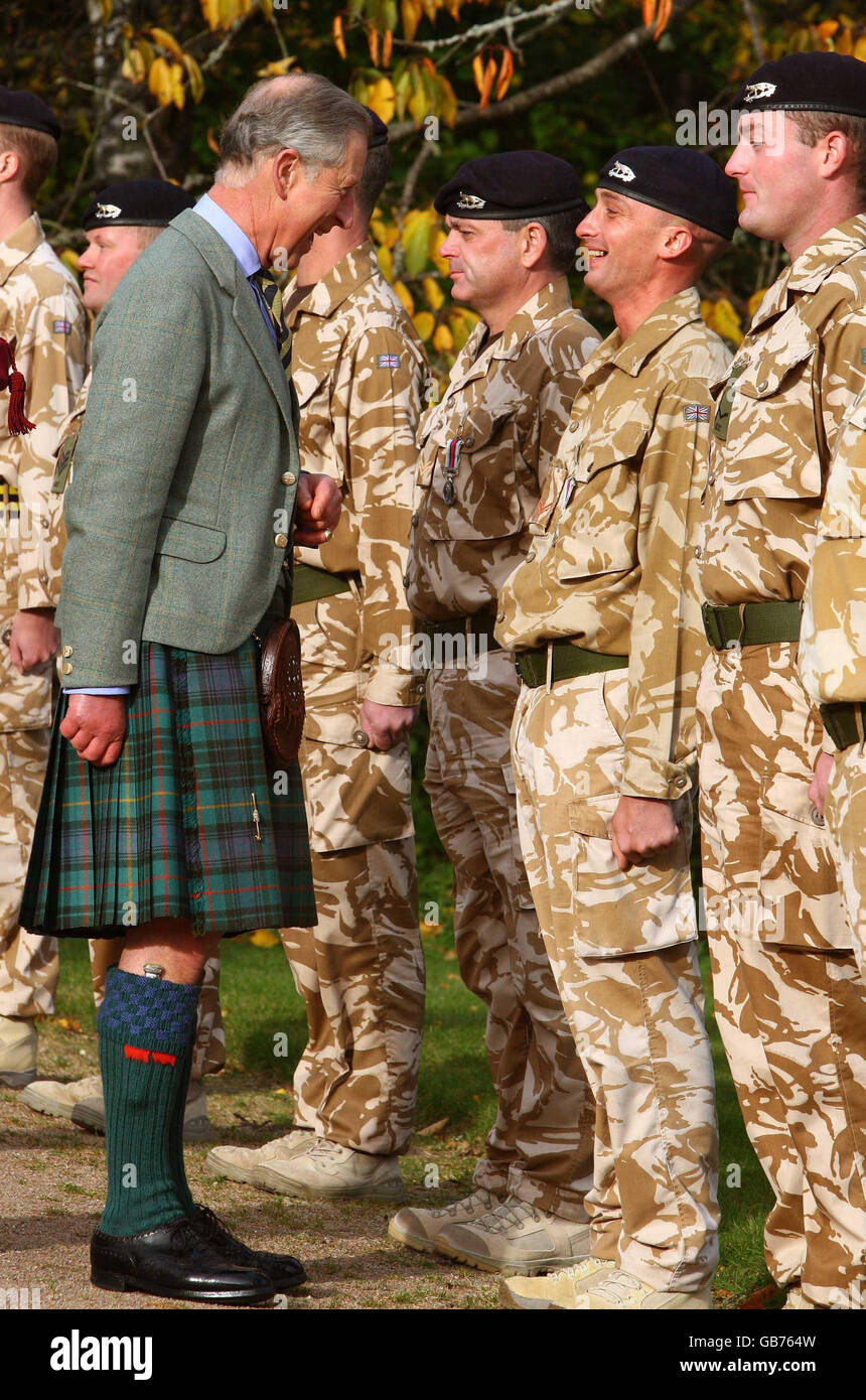 Prince Charles in Scotland Stock Photo - Alamy