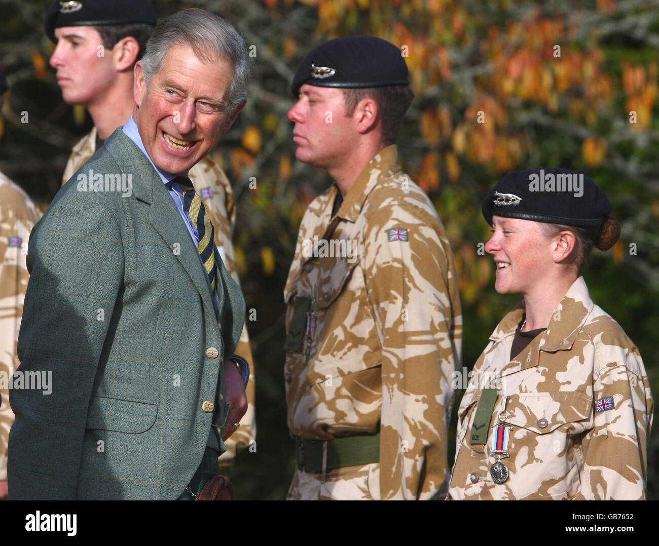 Prince charles uniform smile hi-res stock photography and images - Alamy