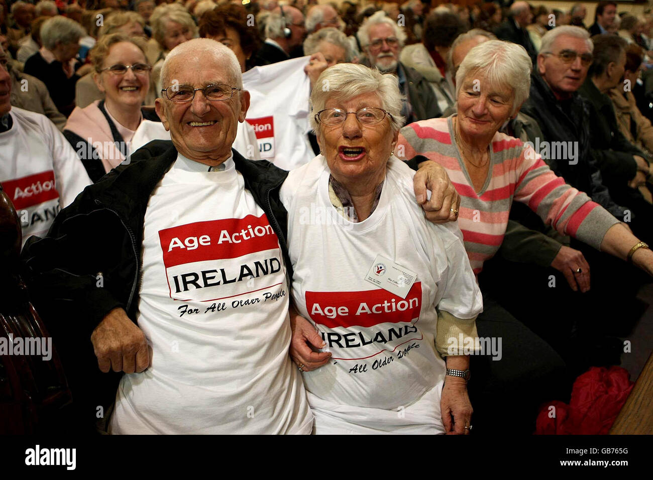 Members of Age Action Ireland and it's supporters gathered in St Andrew ...