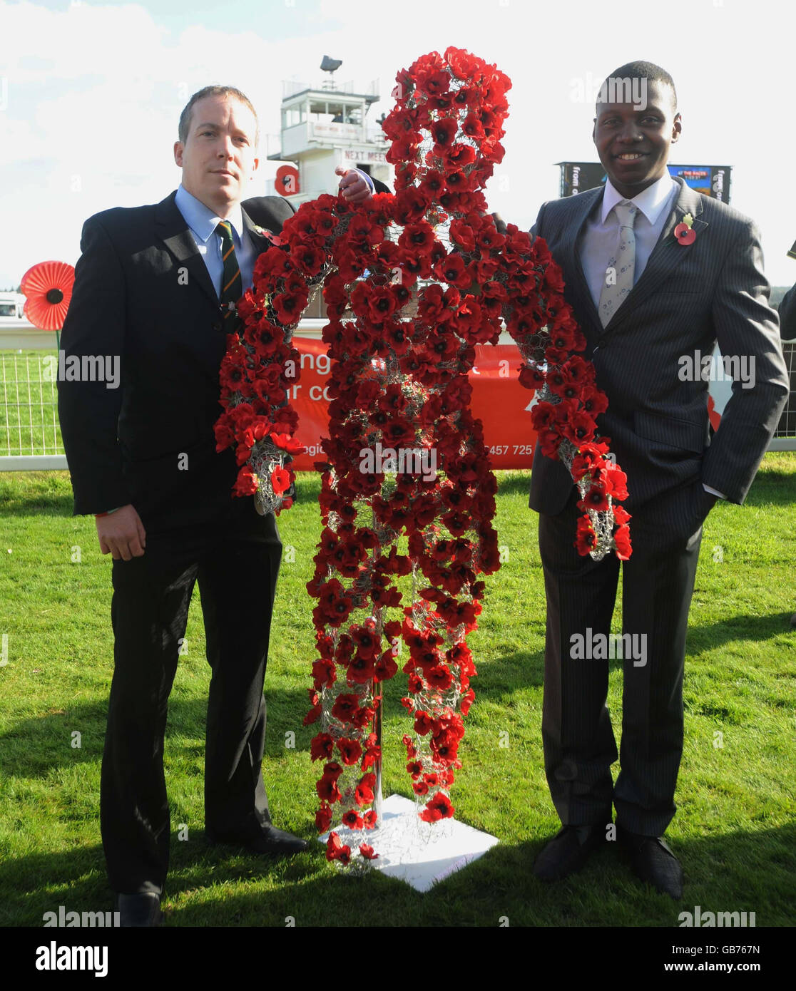 David Hart (left), former Lance Corporal with the Rifle Volunteers who ...
