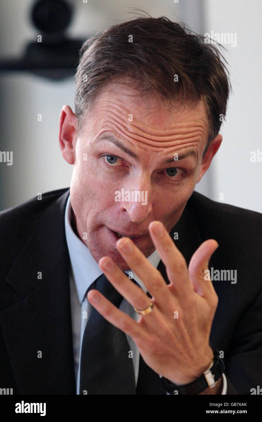 Scottish Secretary Jim Murphy speaks at the economic summit held by ...