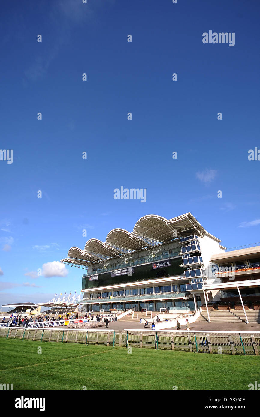 Horse Racing - Champions' Meeting - Newmarket Racecourse. A view of the ...