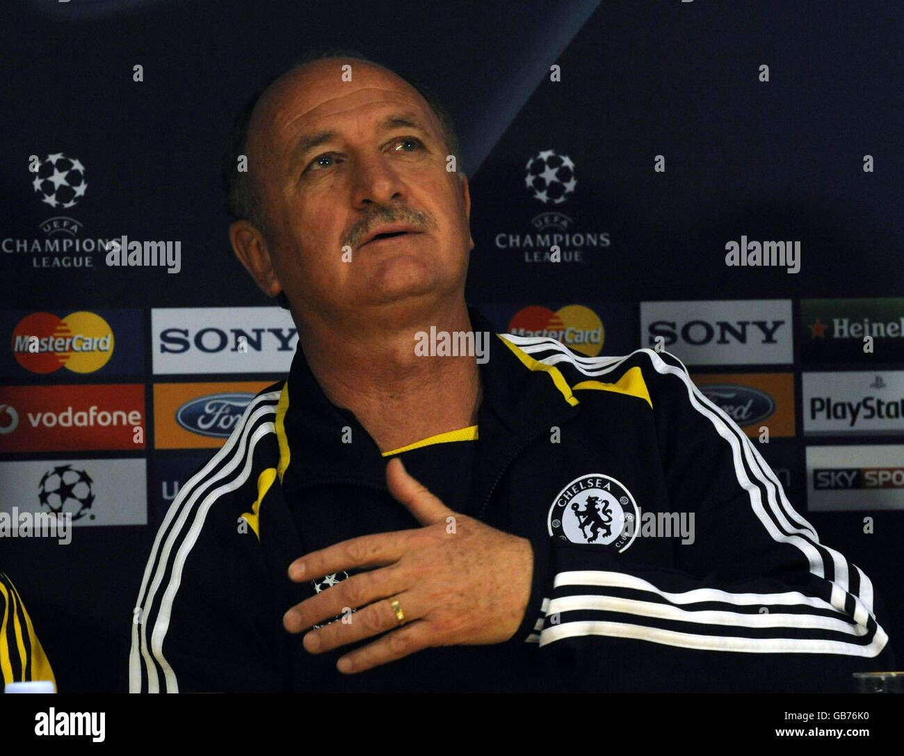Soccer - Chelsea Press Conference - Stamford Bridge Stock Photo - Alamy