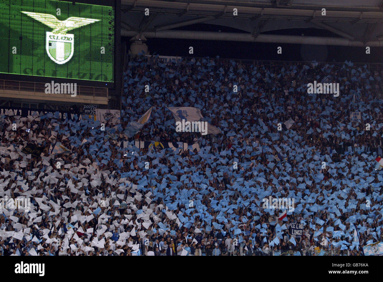 Lazio fans hi-res stock photography and images - Alamy