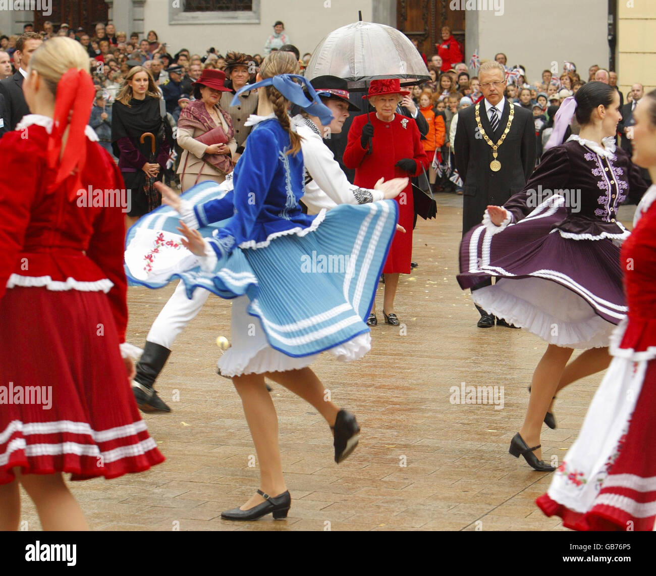 Royalty - Queen Elizabeth II Visit to Slovakia Stock Photo - Alamy
