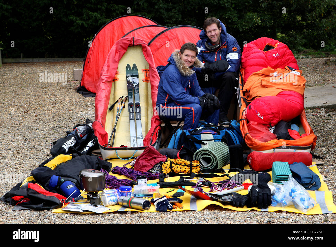 Will Gow, and Henry Adams, from Woodbridge, Suffolk, who are planning ...