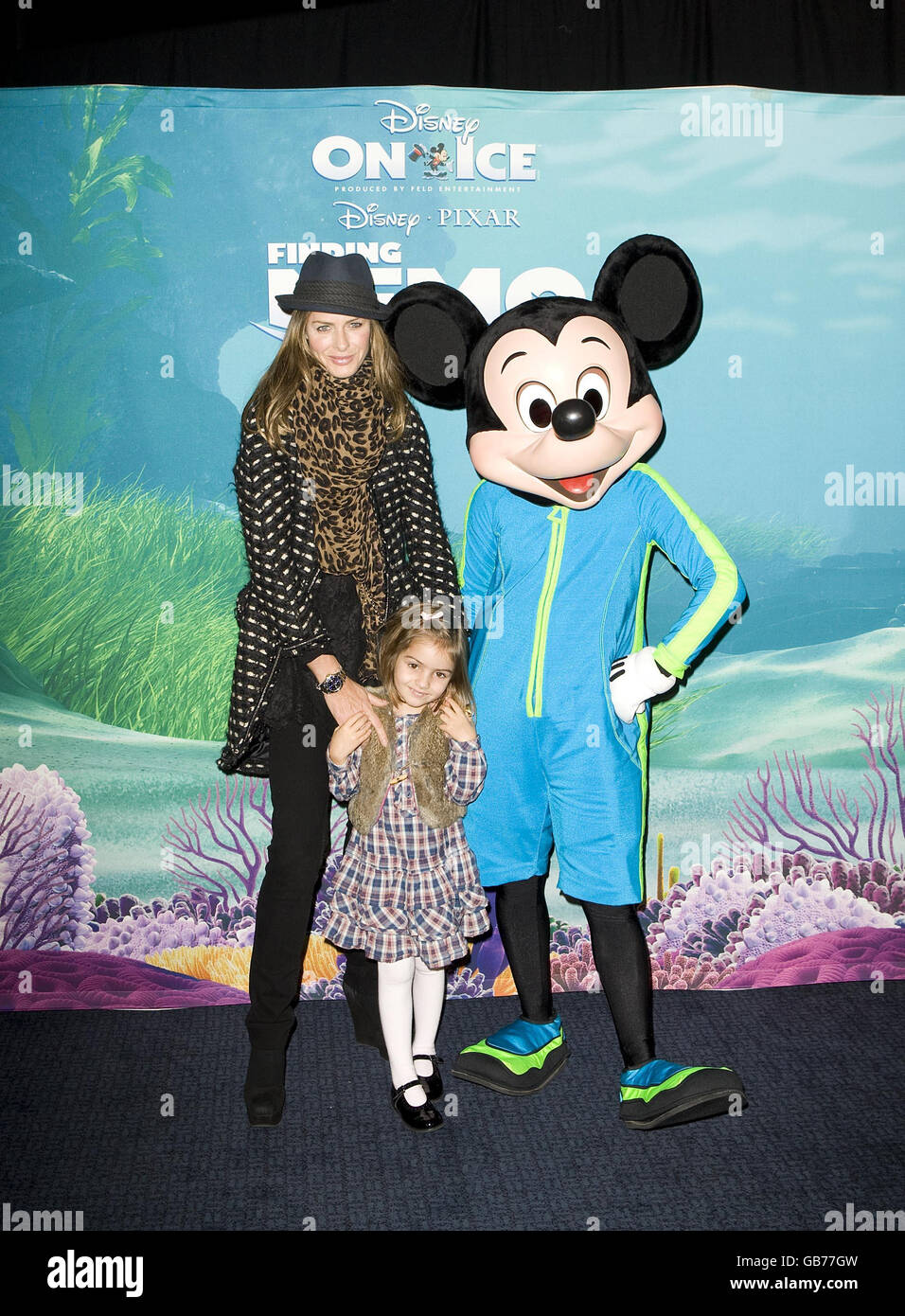 Finding Nemo on Ice - London Stock Photo - Alamy