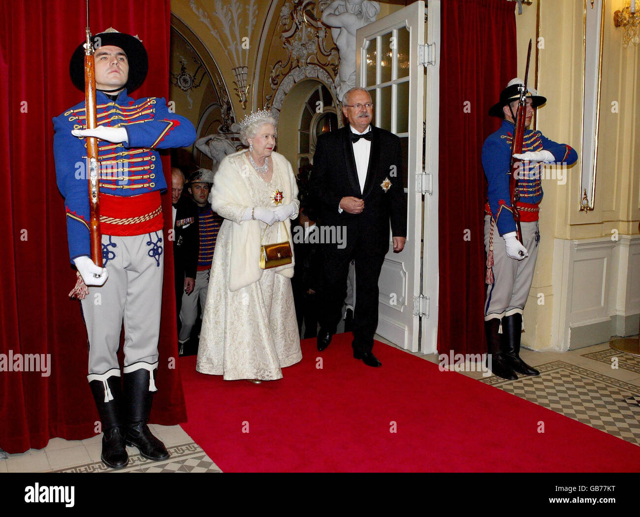 Royalty - Queen Elizabeth II Visit to Slovakia Stock Photo - Alamy