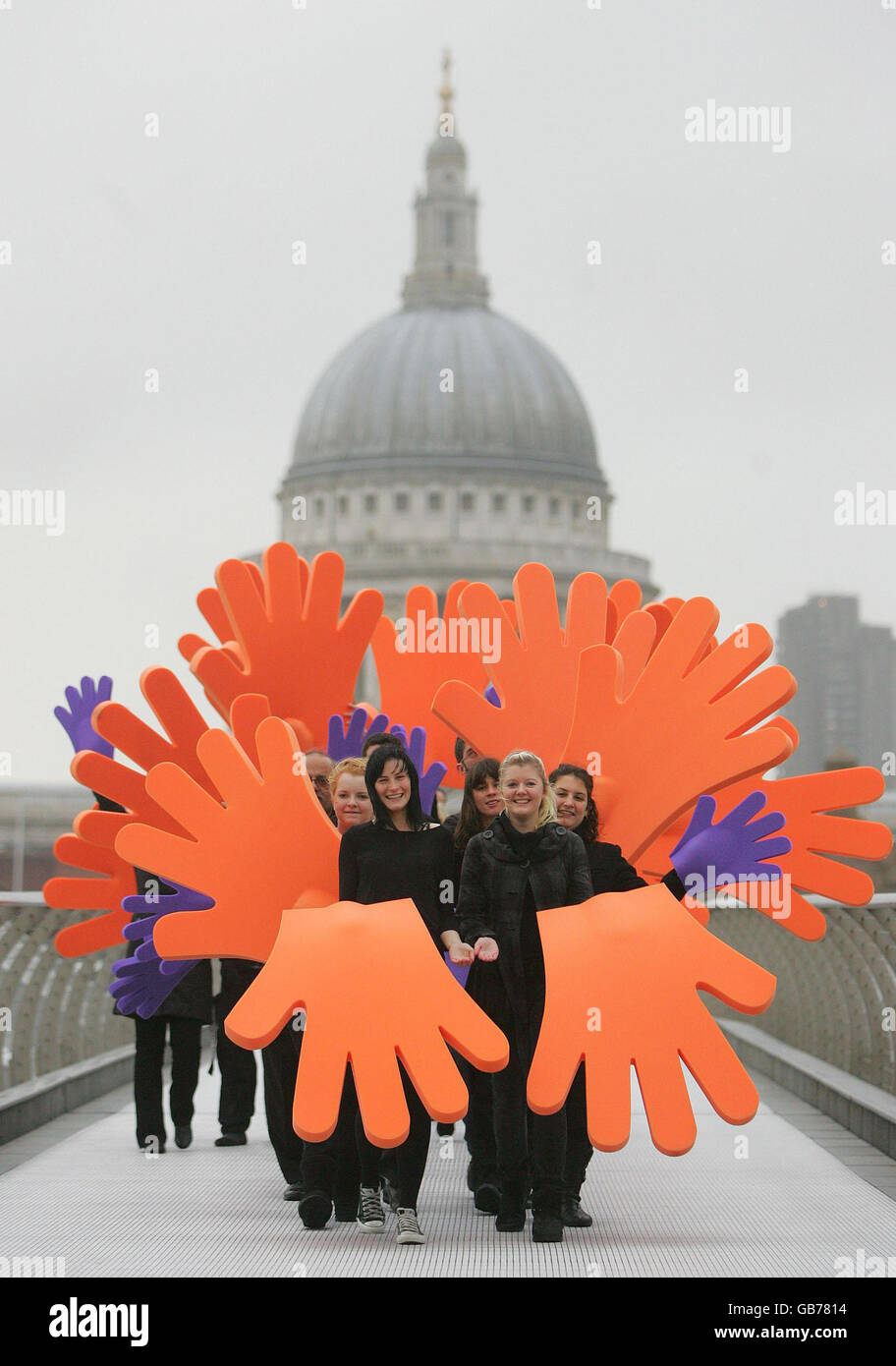 School Aid campaign Stock Photo - Alamy