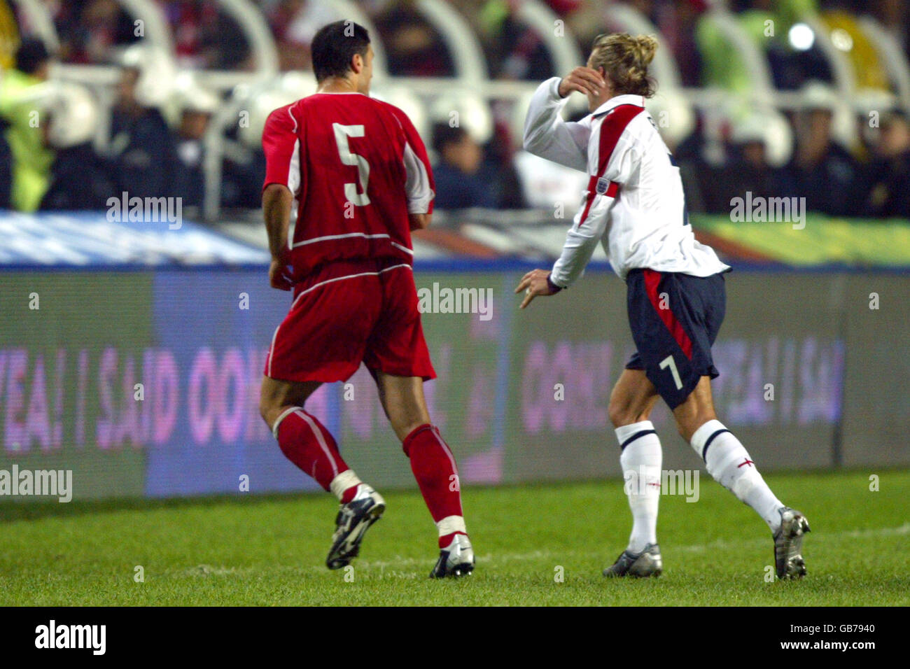 Soccer - European Championships 2004 Qualifier - Group Seven - Turkey v ...