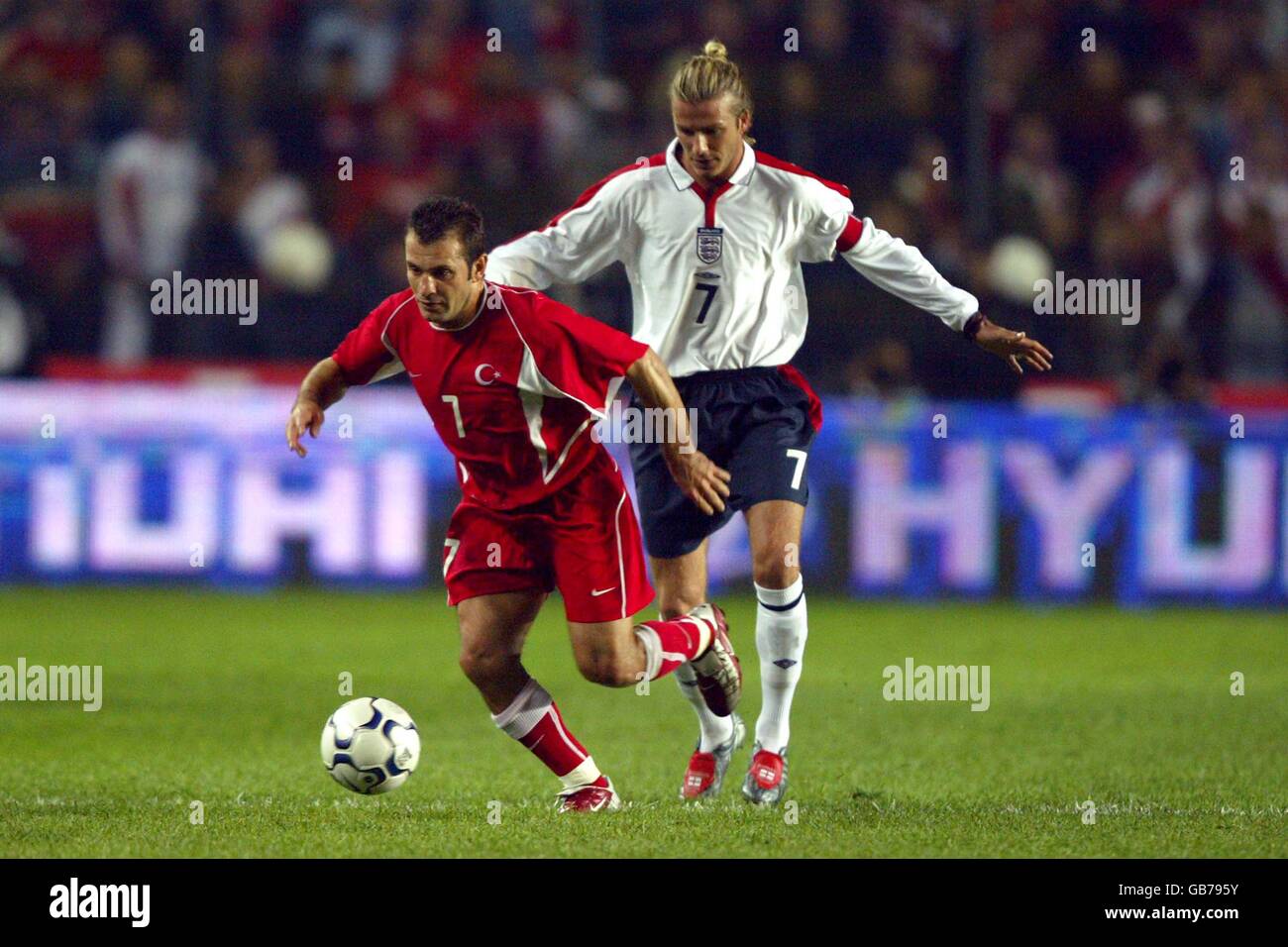 Soccer - European Championships 2004 Qualifier - Group Seven - Turkey v ...