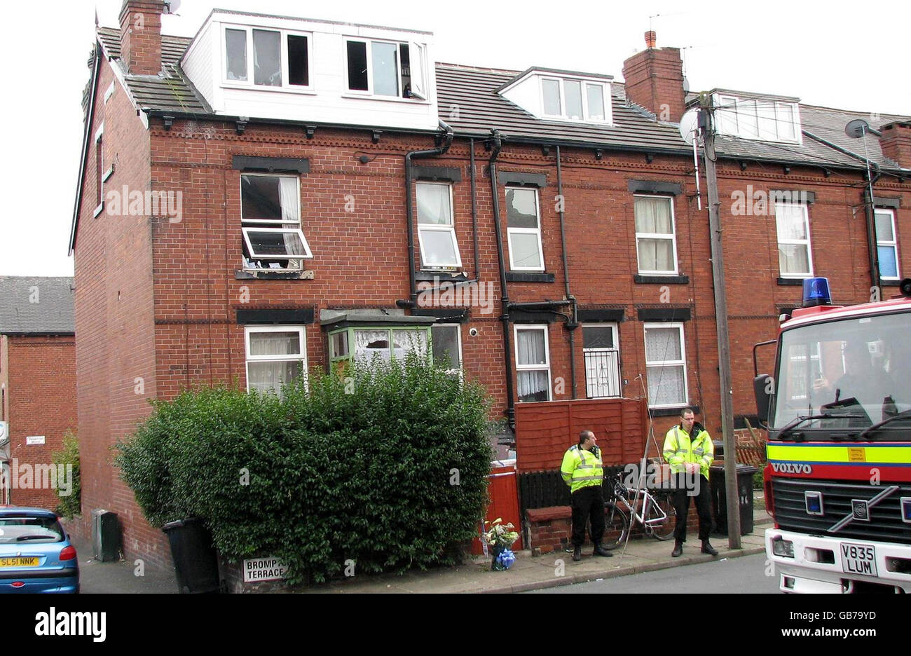 Boy dies in house fire Stock Photo - Alamy