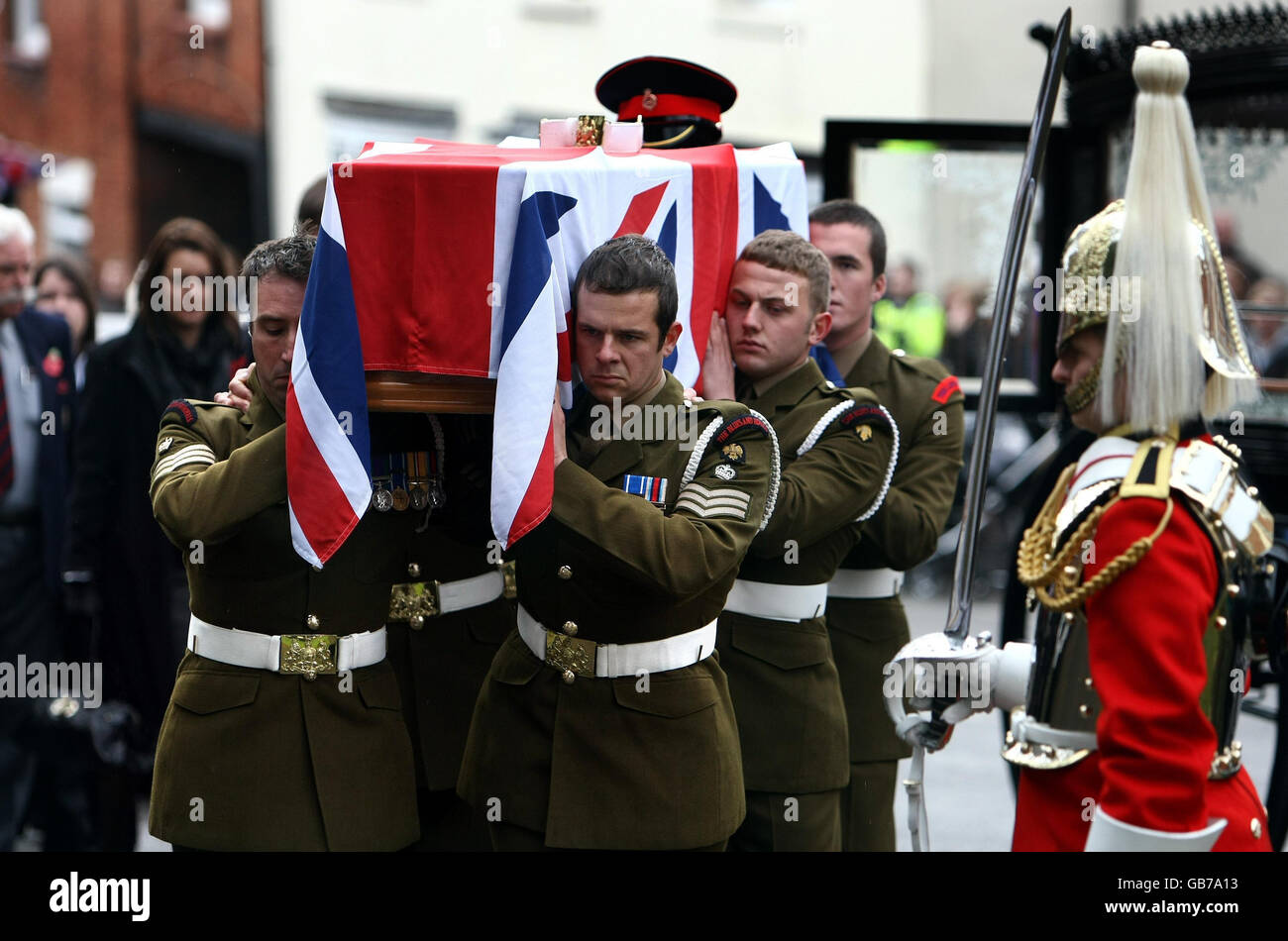 James munday funeral hi-res stock photography and images - Alamy
