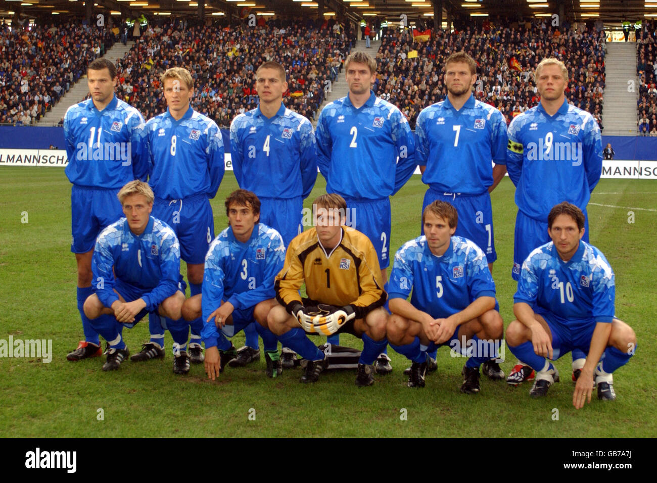Soccer european championships 2004 qualifier group five germany v ...