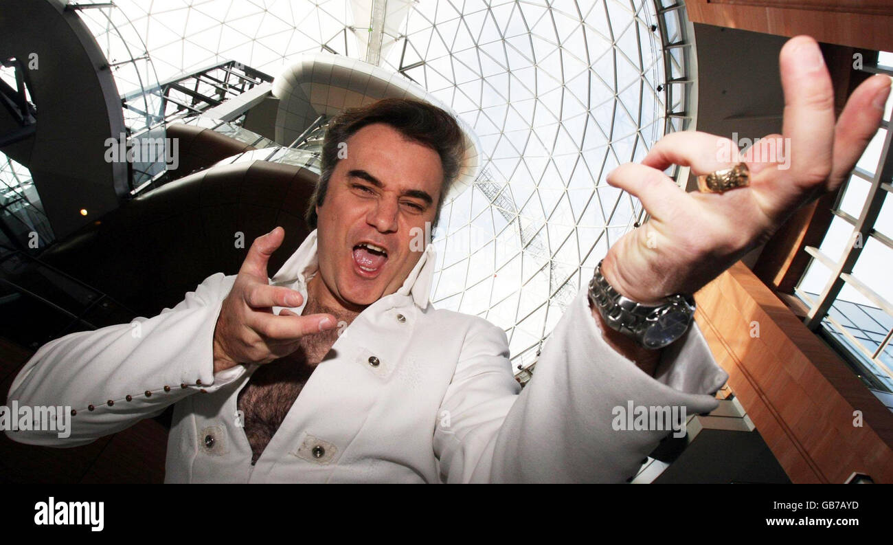 Photo. Jim Brown, the only Northern Irish Elvis lookalike finalist in ...