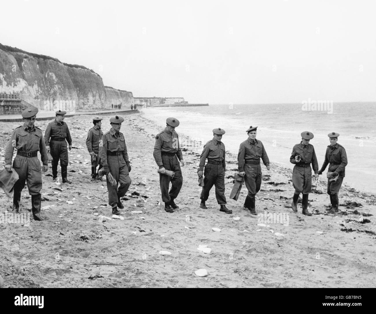 British Armed Forces - The Army - Margate - 1964 Stock Photo - Alamy