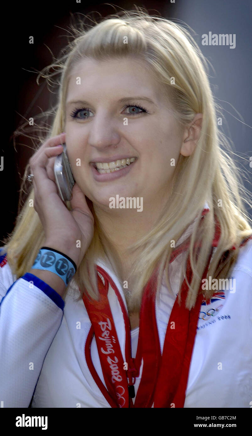 Olympics - Team GB Beijing Homecoming Parade - London. Rebecca ...