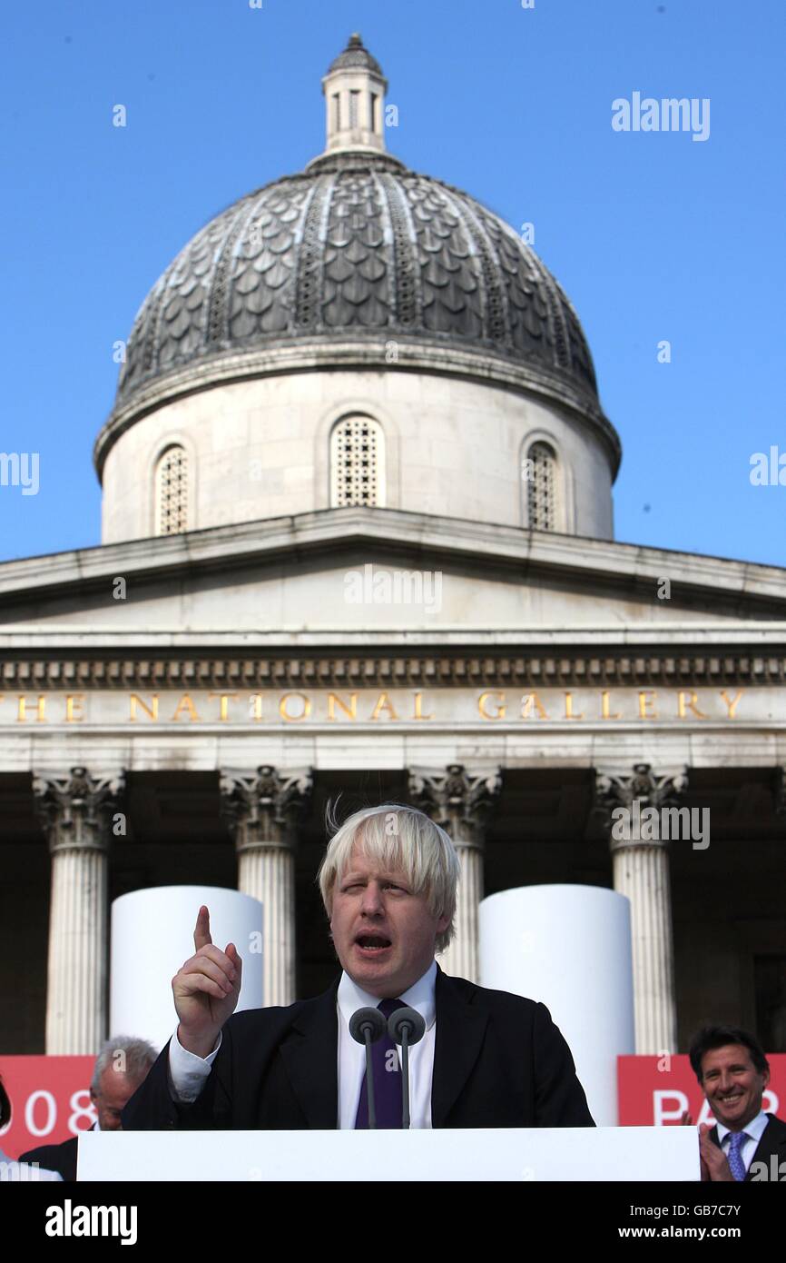 Olympics - Team GB Beijing Homecoming Parade - London. Mayor of London ...