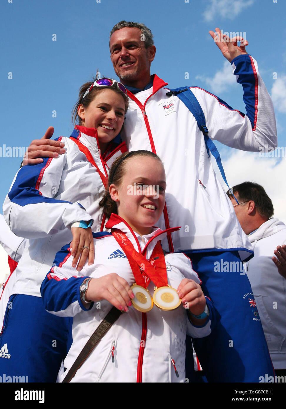 Olympics - Team GB Beijing Homecoming Parade - London Stock Photo - Alamy