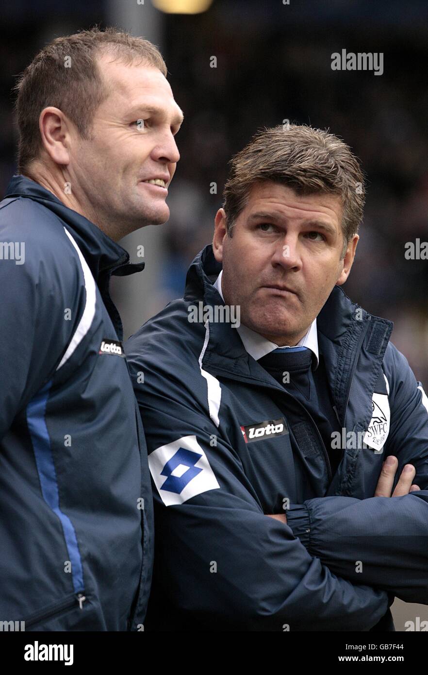 Sheffield wednesday manager brian laws hi-res stock photography and ...