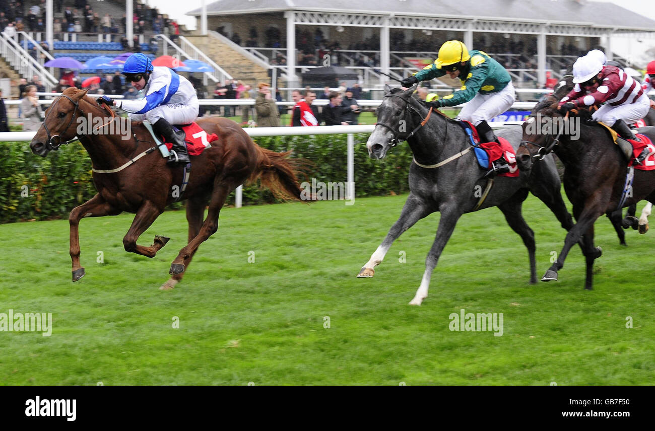 Horse Racing - Racing Post Trophy - Doncaster Racecourse Stock Photo ...