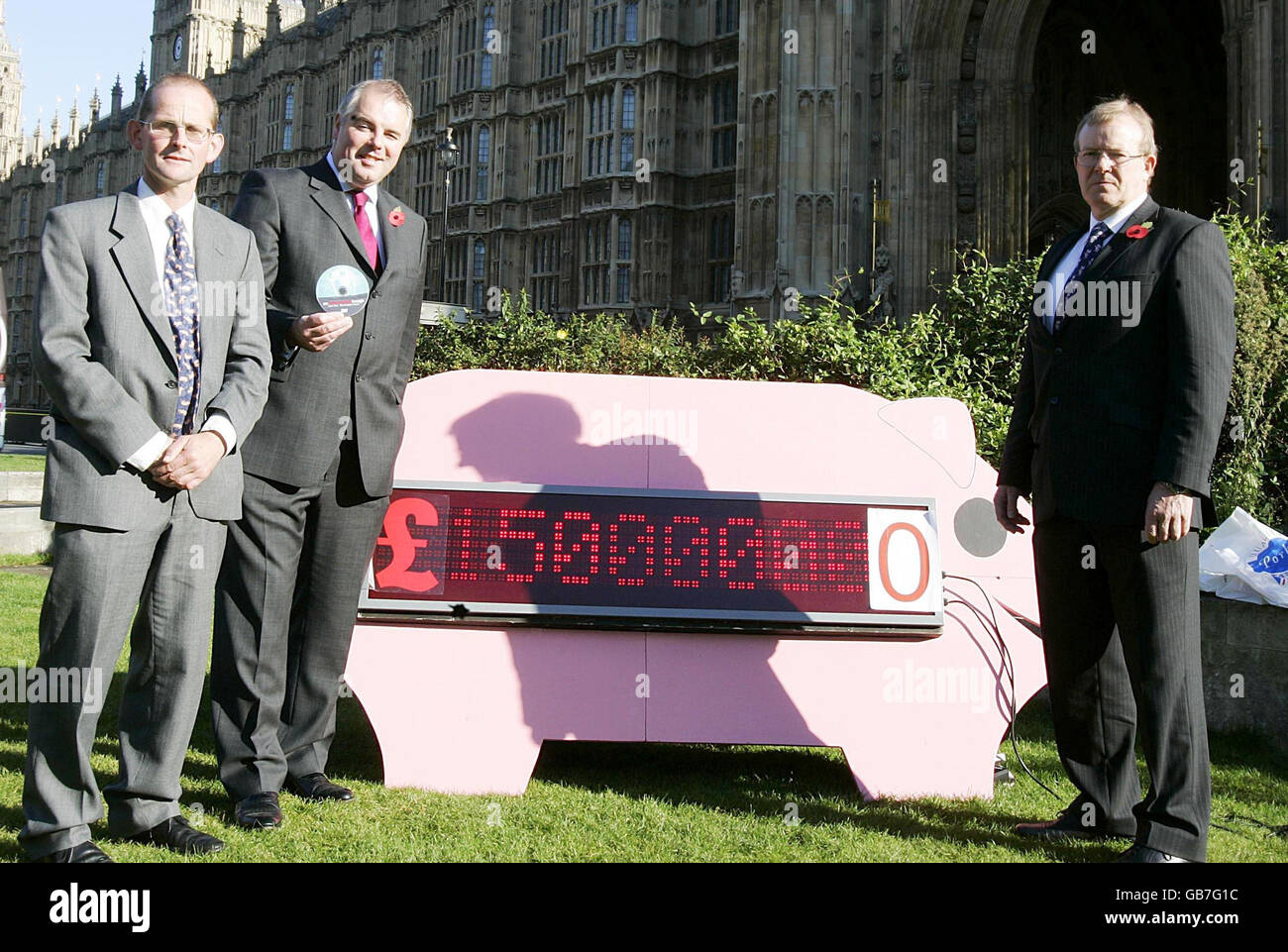 (left to right) Cameron Naughton - a farmer from Wiltshire, Richard ...